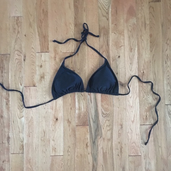 Wet Seal | Swim | Basic Black Triangle Top | Poshmark